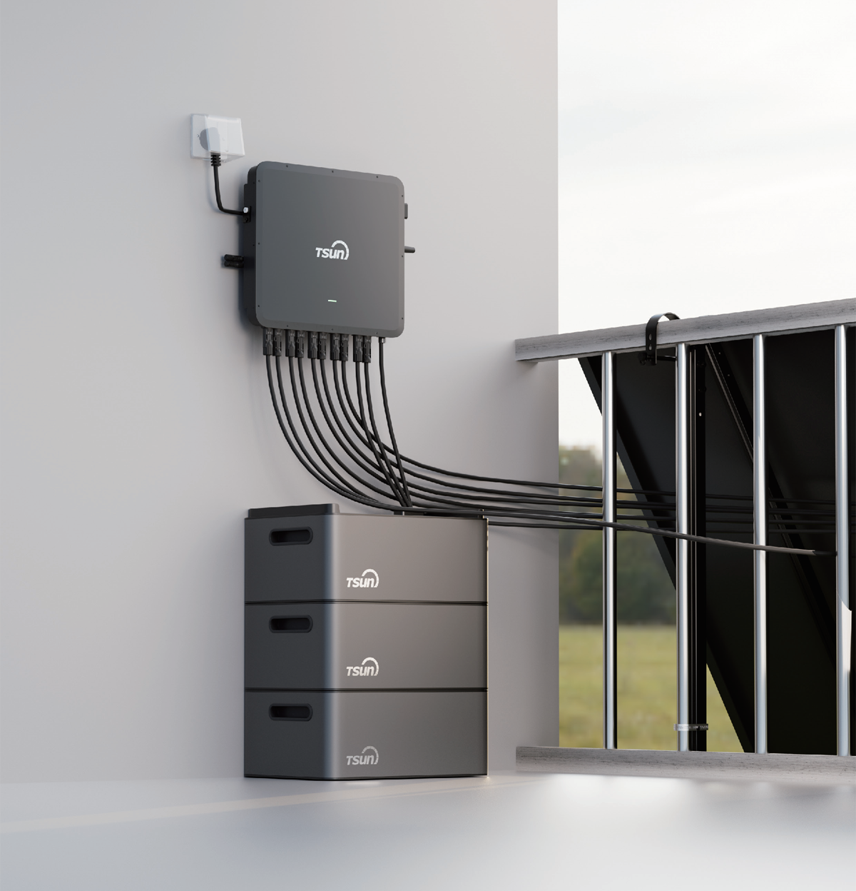 Micro inverter Hybrid Microinverer Xinyi Energy Multifunctional Hybrid ...